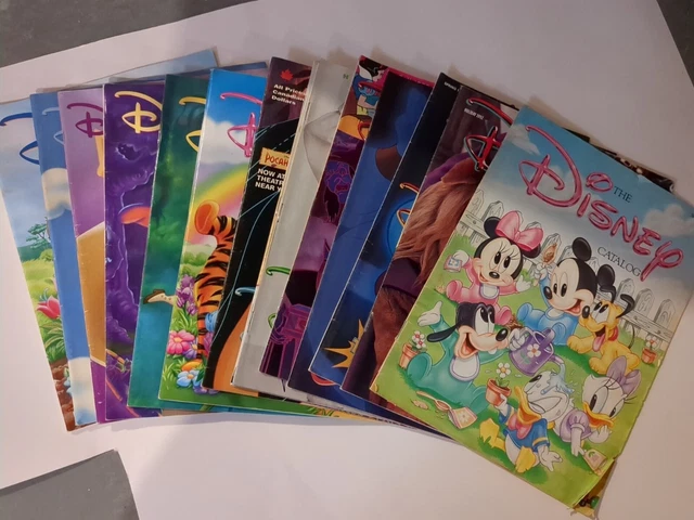 DISNEY STORE CATALOGS 1991-1999 $5.80 - PicClick CA