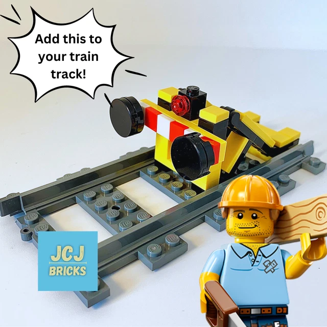 LEGO TRAIN TRAIN End Buffer con Dritto NUOVO Set Parti 53401 60198 EUR ...