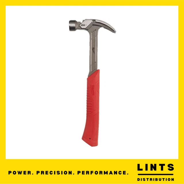 MILWAUKEE 4932478656 20oz Steel Curved Claw Hammer £41.99 - PicClick UK