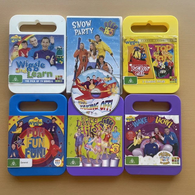 WIGGLES AND HI Five DVD Bundle - Original and New Cast - 8 Discs - Free ...