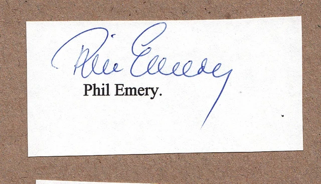 PHIL EMERY CRICKET Australia Wicket Keeper Left Hand Batsman Rare ...