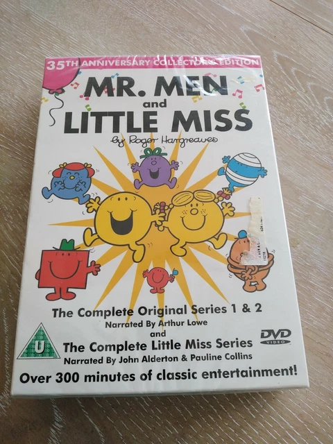 MR MEN & Little Miss [DVD Boxset] Complete Original Series - New ...
