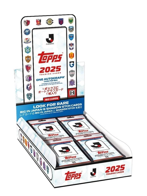 [1 BOX] 2025 Topps J.League Flagship Soccer Card £161.18 - PicClick UK