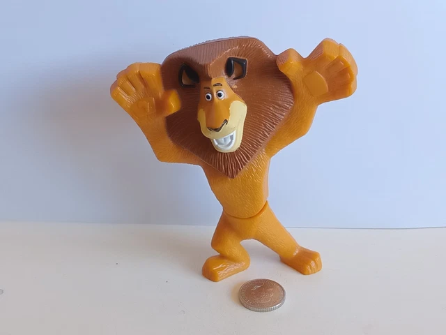 MCDONALDS HAPPY MEAL Madagascar Alex The Lion Figure Toy 2008 £9.55 ...