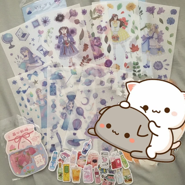 JAPANESE HARAJUKU KAWAII Sticker and Stationary Bundle Memo Pads ...
