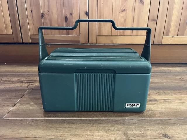 VINTAGE STANLEY COOL Box Cooler 7.7L Green Camping Fishing Lunch Box ...