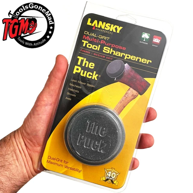 GENUINE AUTHENTIC LANSKY Puck Dual Grit Multi-Purpose Blade Tool ...