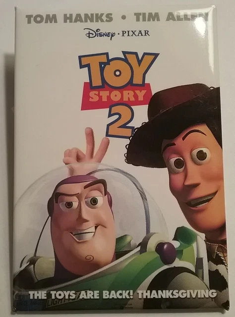 TOY STORY 2 Pixar Disney Movie PIN BACK Buzz Woody Original Opening ...
