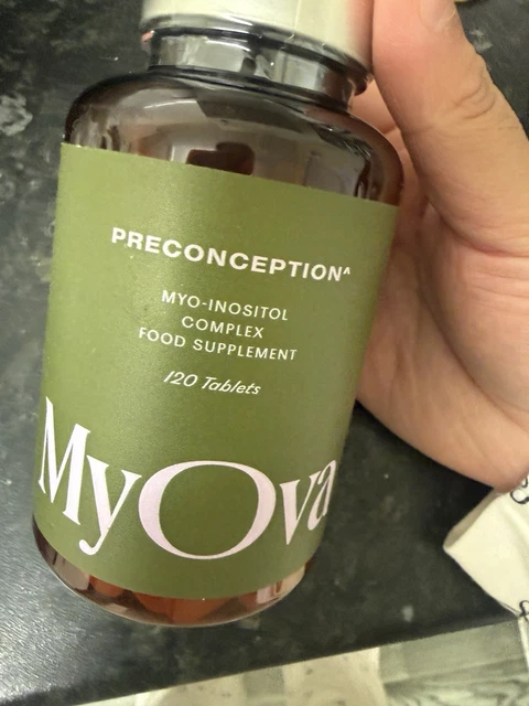 MYOVA FERTILITY PLUS Preconception Support Supplement 120 Capsules £24. ...