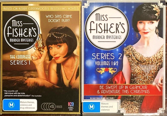 MISS FISHERS MURDER Mysteries - Complete Series 1 & 2 (DVD, 2011, 8-Disc Set) £14.33 - PicClick UK