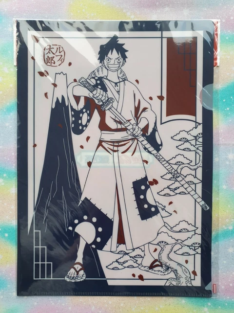 MONKEY D. LUFFY - One Piece - Official Japanese A4 Size Clearfile ...