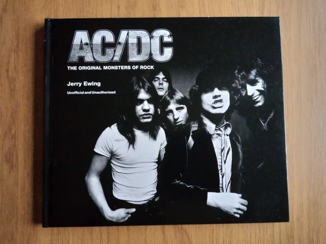 AC/DC THE ORIGINAL Monsters of Rock Jerry Ewing Hardback Book EUR 4,69 - PicClick IT