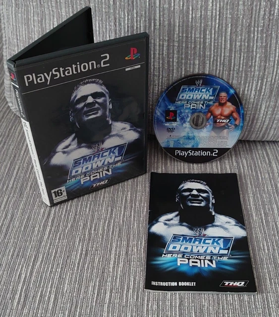 PS2 WWE SMACKDOWN! Here Comes The Pain Playstation 2 Game £13.99 ...