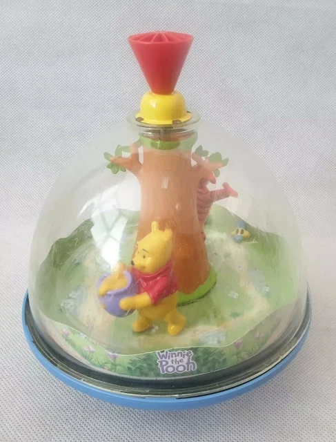 VINTAGE WINNIE THE Pooh and Tigger Spinning Top Toy 1990s £8.99 ...