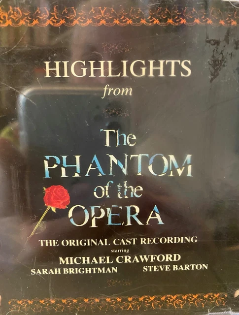 HIGHLIGHTS FROM THE Phantom Of The Opera: The Original Cast Recording ...