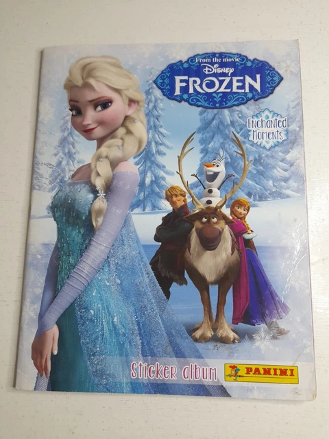 PANINI DISNEY FROZEN Enchanted Moments 100% Complete Sticker Album book ...
