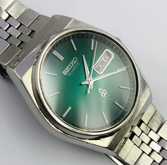 EYE CATCHING SEIKO type II quartz gents watch,1970's.(VTG-09) £150.00 ...