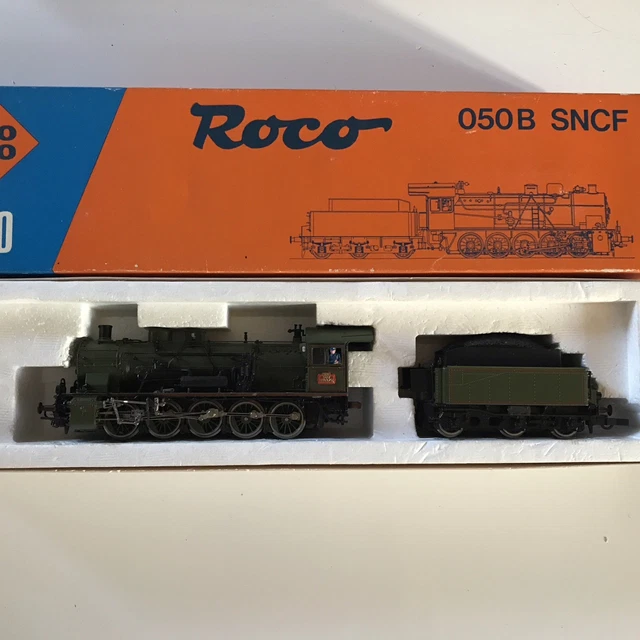 ROCO HO RÉF 04117D : LOCOMOTIVE VAPEUR SNCF 050 B 70 EN BOÎTE EUR 169 ...