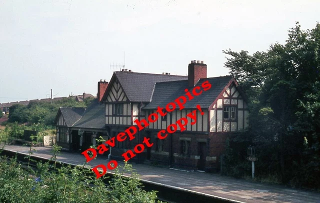 ORIGINAL 35MM Slide Diesel /Steam Train / Engine Railway Blacon Station ...