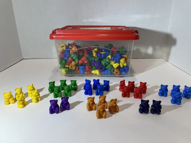LEARNING RESOURCES THREE Bear Family Counters, Educational Counting and ...