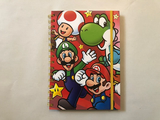 OFFICIAL NINTENDO SUPER Mario Bros A5 Notebook Notepad £7.95 - PicClick UK