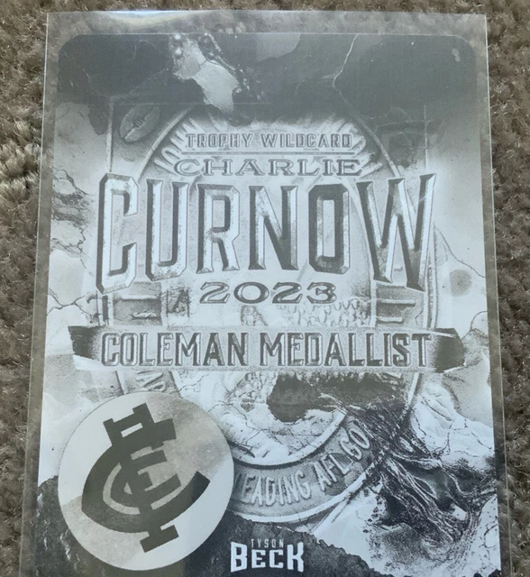 TEAMCOACH 2024 TROPHY Wildcard Coleman Medallist TW-02 Charlie Curnow ...