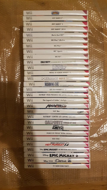 LOT 29 JEUX Console Nintendo Wii EUR 70,00 - PicClick FR