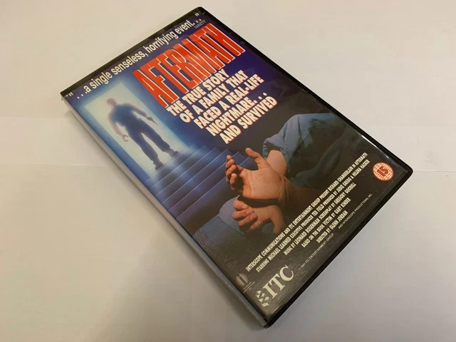 VHS VIDEO ~ Aftermath ~ Richard Chamberlain ~ Large Case Ex-Rental ...