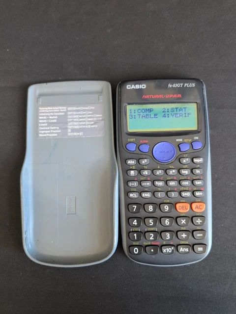 CASIO FX-83GT PLUS Scientific Calculator with Cover £6.10 - PicClick UK