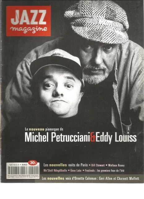 JAZZ MAGAZINE N°440 Michel Petrucciani & Eddy Louiss / Geri Allen & C ...