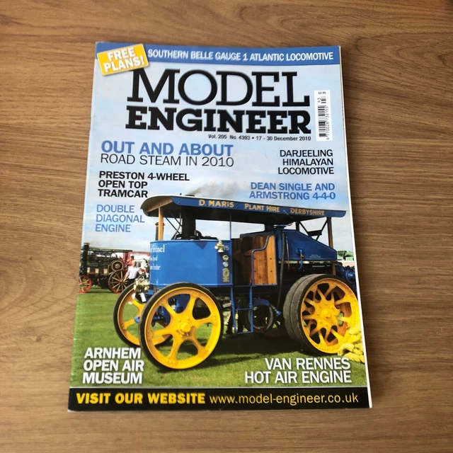 (ST) MODEL ENGINEER MAGAZINE #4393 Arnhem Open Air Museum - Van Rennes ...