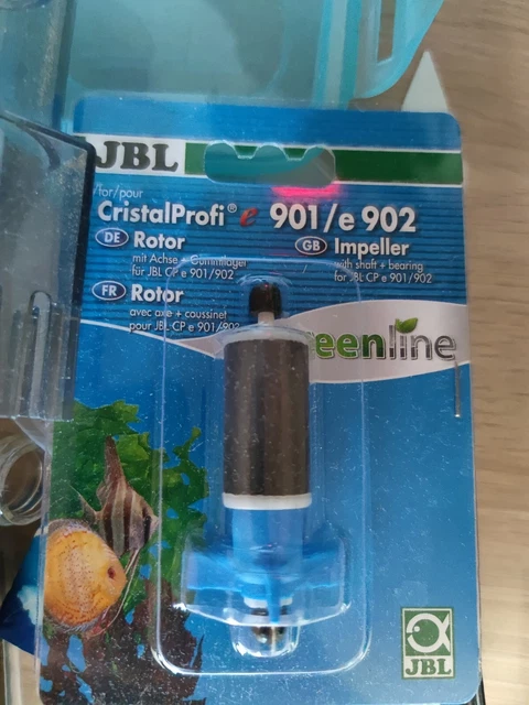 JBL CRISTALPROFI E901/E902 Rotor mit Achse + Gummilager EUR 21,00 - PicClick DE