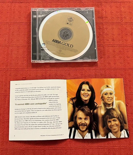 ABBA - CD Album In Stickered Case - Abba Gold (30Th Anniversary ...