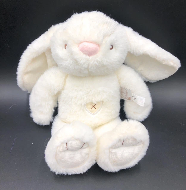 CHAD VALLEY WHITE Bunny Rabbit Plush Soft Cuddly Toy 12” High Baby ...