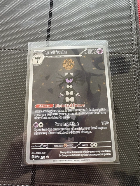 POKÉMON TCG BLACK Bolt & White Flare Gothitelle Promo SVP 211 £3.00 ...