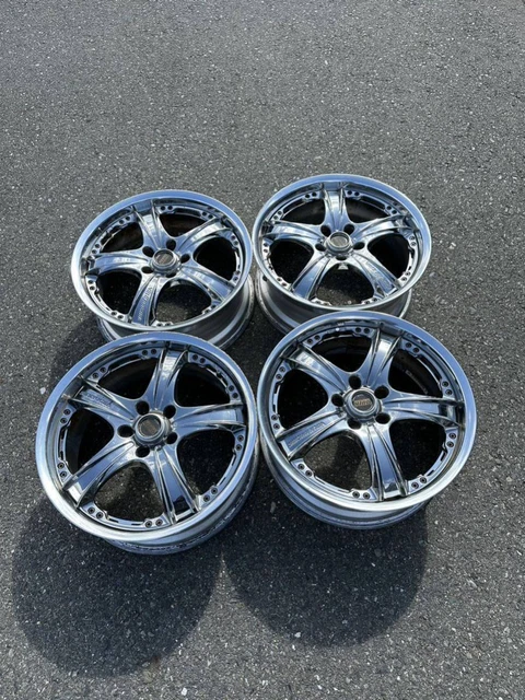 JDM RAYS VOLK RACING VR GT-AV Used aluminum wheels 4wheels set 18 inch ...