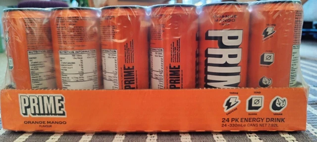 X24 PRIME Hydration Energy Drink Cans Cases KSI x Logan Paul, Orange ... X24 PRIME Hydration Energy Drink Cans Cases KSI x Logan Paul, Orange ...