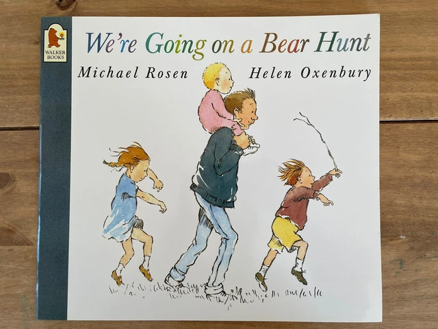 MICHAEL ROSEN WE'RE Going on a Bear Hunt Big Books Version Teaching ...