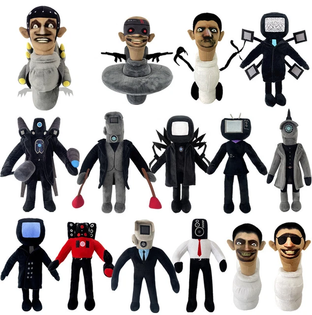 SKIBIDI TOILET CAMERAMAN TV Man Speaker Man Soft Stuffed Plush Doll ...
