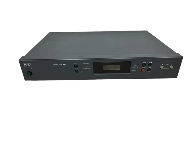 NAD 402 STEREO Tuner AM FM Radio Separate HiFi EUR 33,55 - PicClick DE