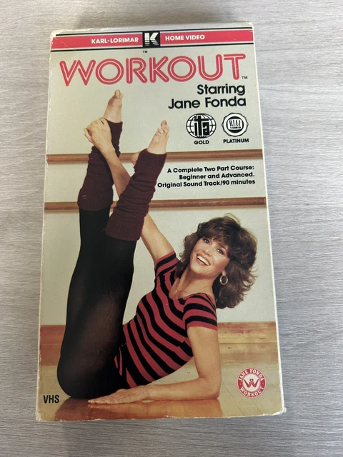 JANE FONDA WORKOUT Original 1982 Karl Video Vhs Ex. Cond. £1.58 ...
