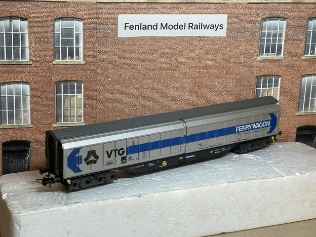 ROCO 46272 1/87 HO Scale Sliding Wall VTG Ferry Wagon £8.50 - PicClick UK