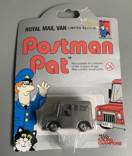 POSTMAN PAT LIMITED Edition Silver Diecast Royal Mail Van Unopened On ...