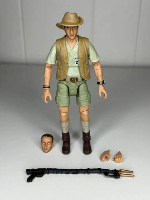 MATTEL JURASSIC PARK Amber Collection ROBERT MULDOON 6 pouces 100 % ...