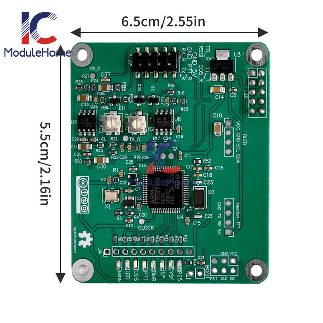 MMDVM OPEN SOURCE Multi Mode Digital Modem Repeater Board For Raspberry ...
