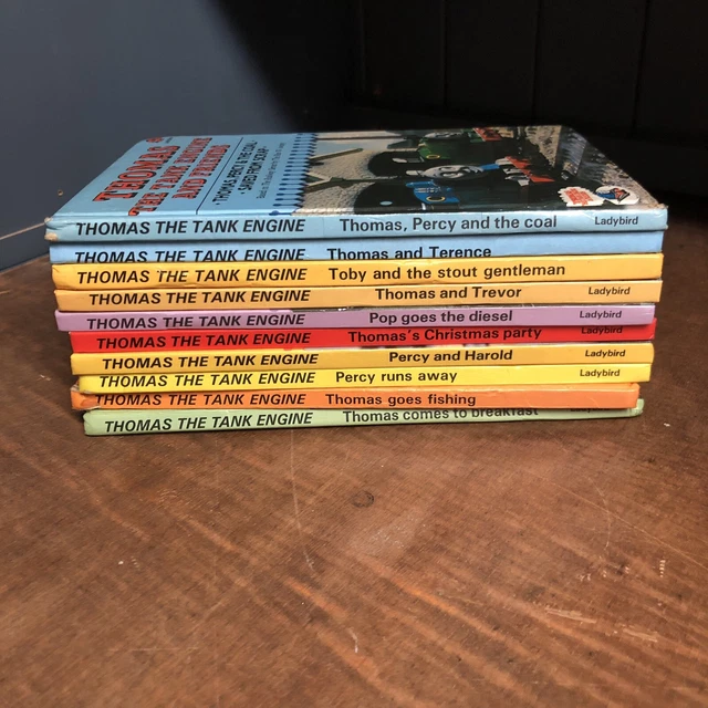 SET OF 10 Vintage 1980’s Ladybird Books - Thomas The Tank Engine ...