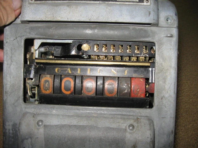 VINTAGE NEPTUNE MODEL 431 Print-O-Meter Register Fuel Gas Oil Flow ...