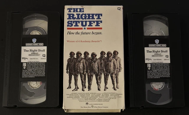 THE RIGHT STUFF How The Future Began VHS 2-Tape Set Charles Frank Scott ...