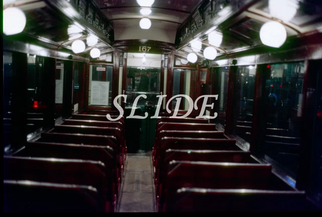 BLACKPOOL PANTOGRAPH TRAM 167 Interior 1985 Orig Slide+Copyright £2.30 ...