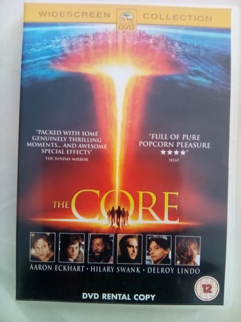 THE CORE - DVD - REGION 2 - Excellent condition - Cert 12 - ex rental £ ...